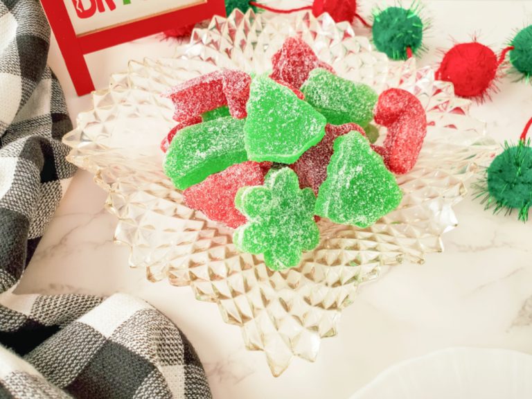 Easy Homemade Christmas Gumdrops