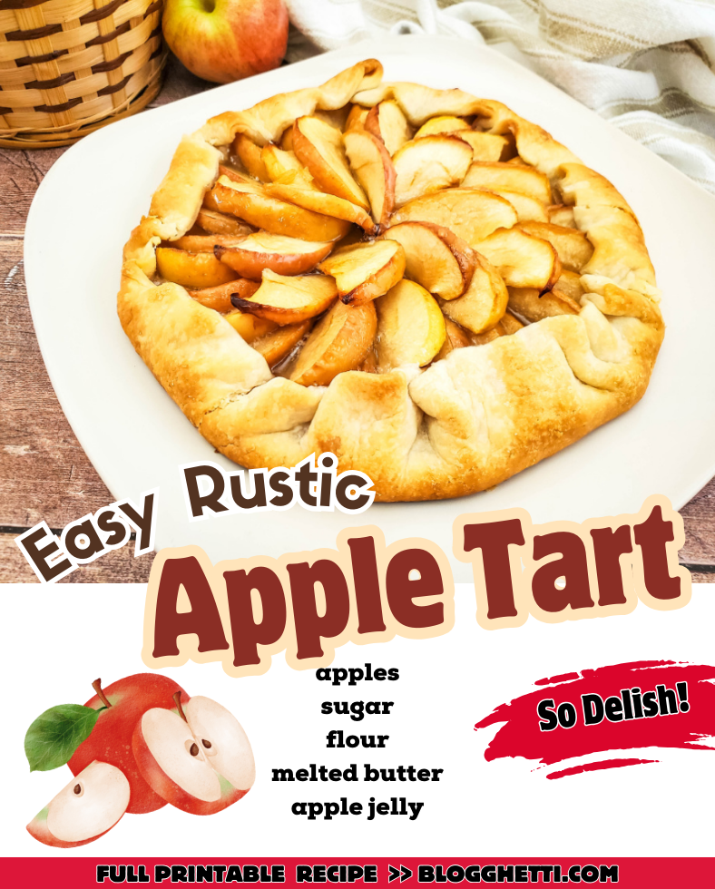 Easy Rustic Apple Tart Recipe