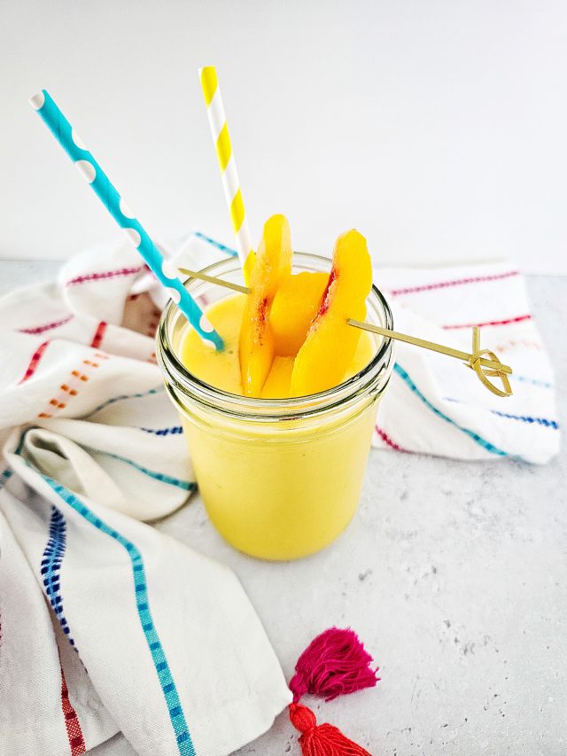 Peach Mango Smoothie