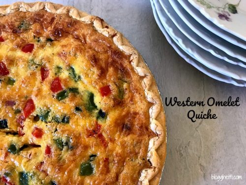 Easy Western Omelet Quiche