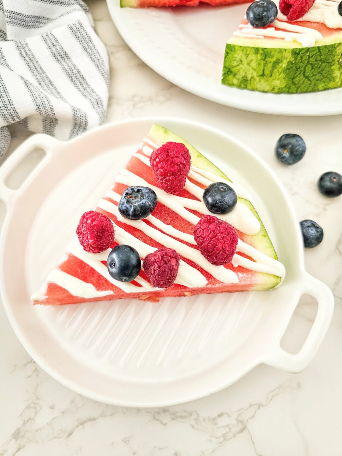 Easy Fruity Watermelon Pizza
