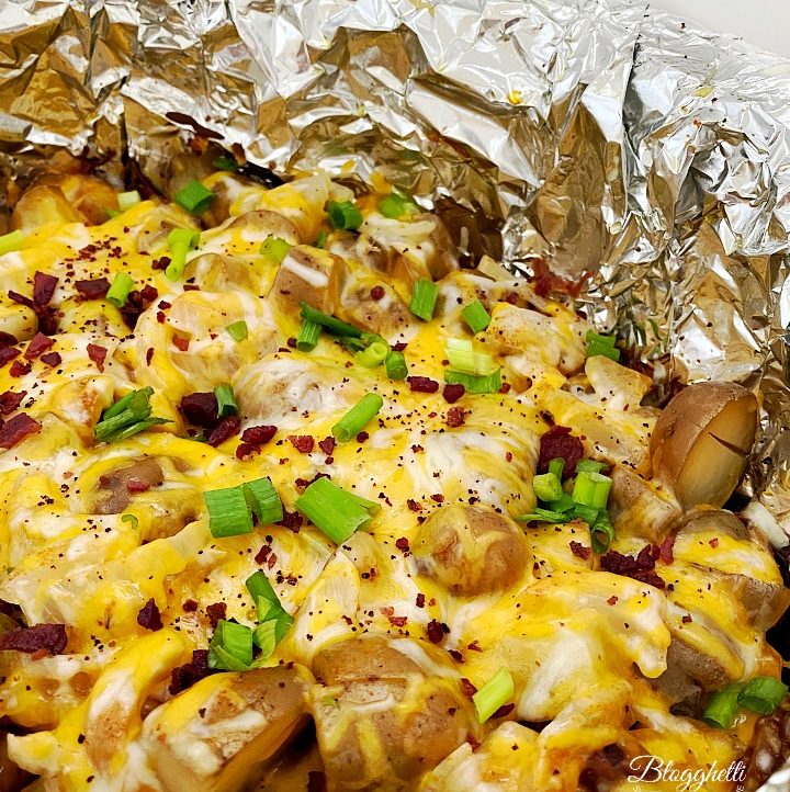 Slow Cooker Loaded Potatoes