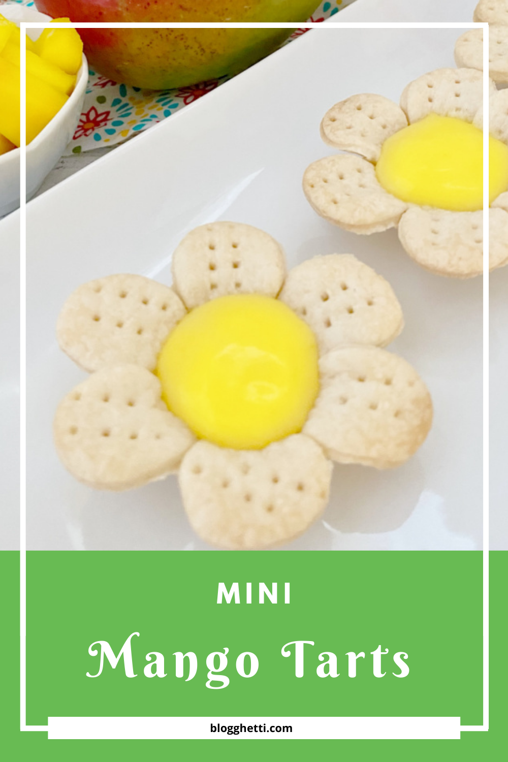 Easy Mini Mango Tarts