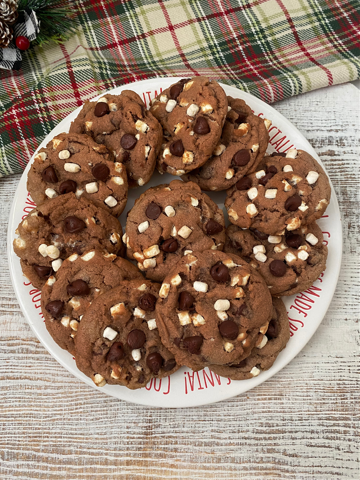 Hot Chocolate Cookies