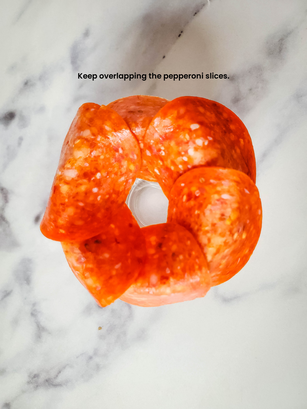 Valentine's Charcuterie Board with Pepperoni Roses