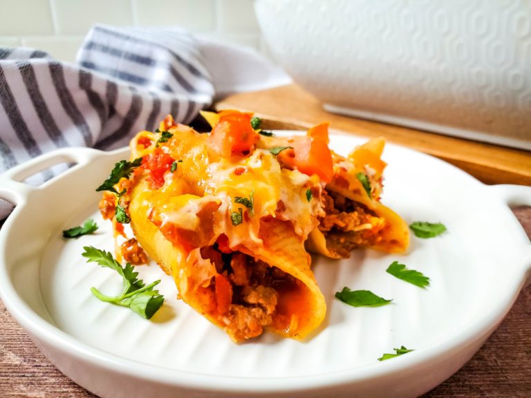 Easy Taco Stuffed Shells Recipe