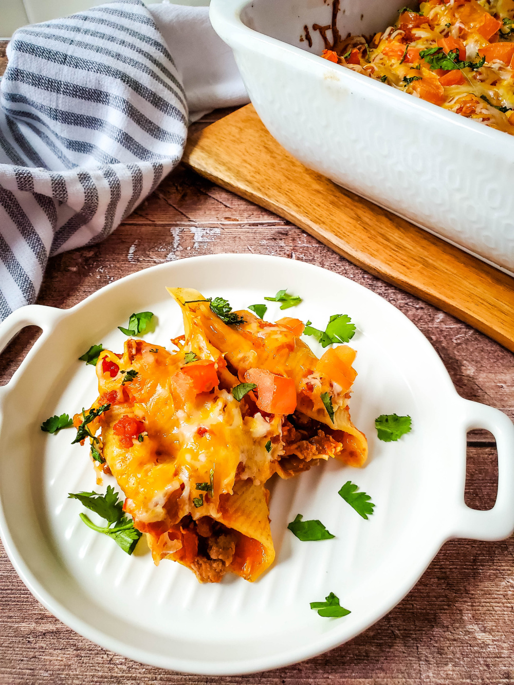 Easy Taco Stuffed Shells Recipe