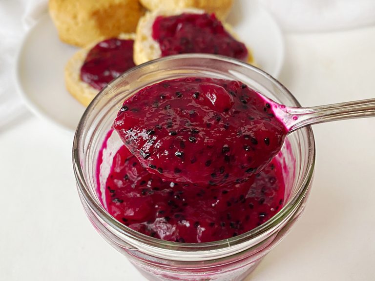 Homemade Dragon Fruit Jam