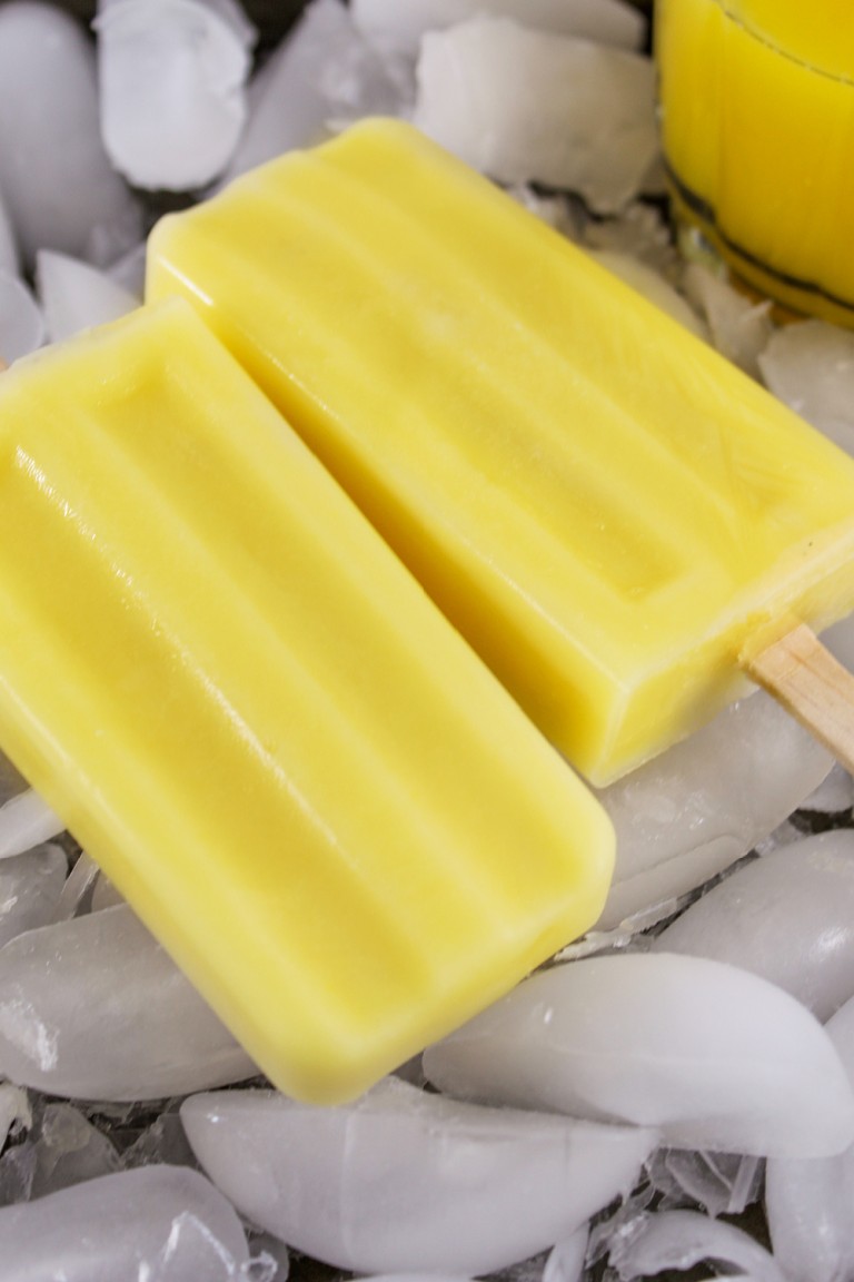Homemade 3 Ingredient Orange Creamsicles