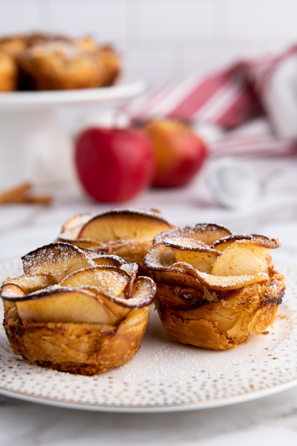 Puffed Pastry Apple Roses Recipe