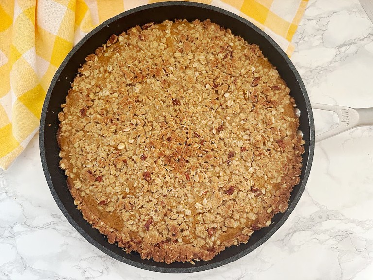 Pumpkin Pie Crisp with Streusel Topping