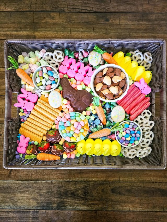 Easter Candy Charcuterie Board