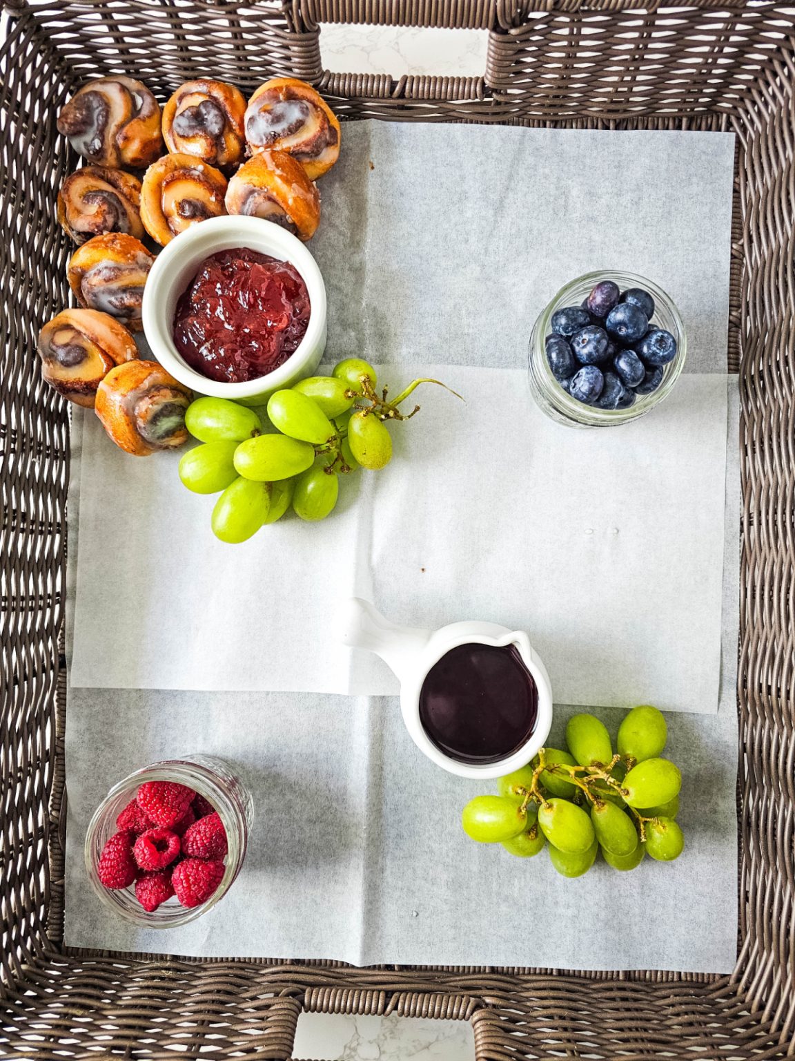 Mini Pancake Muffin Charcuterie Board