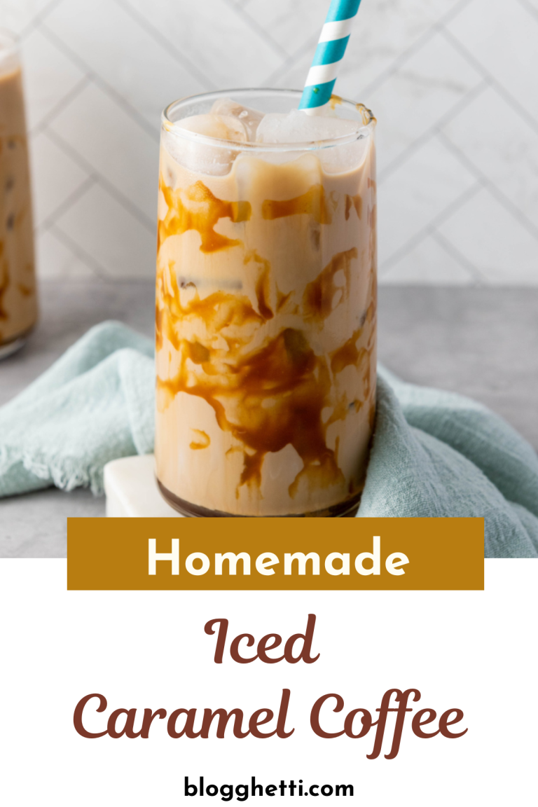 Homemade Caramel Iced Coffee Recipe