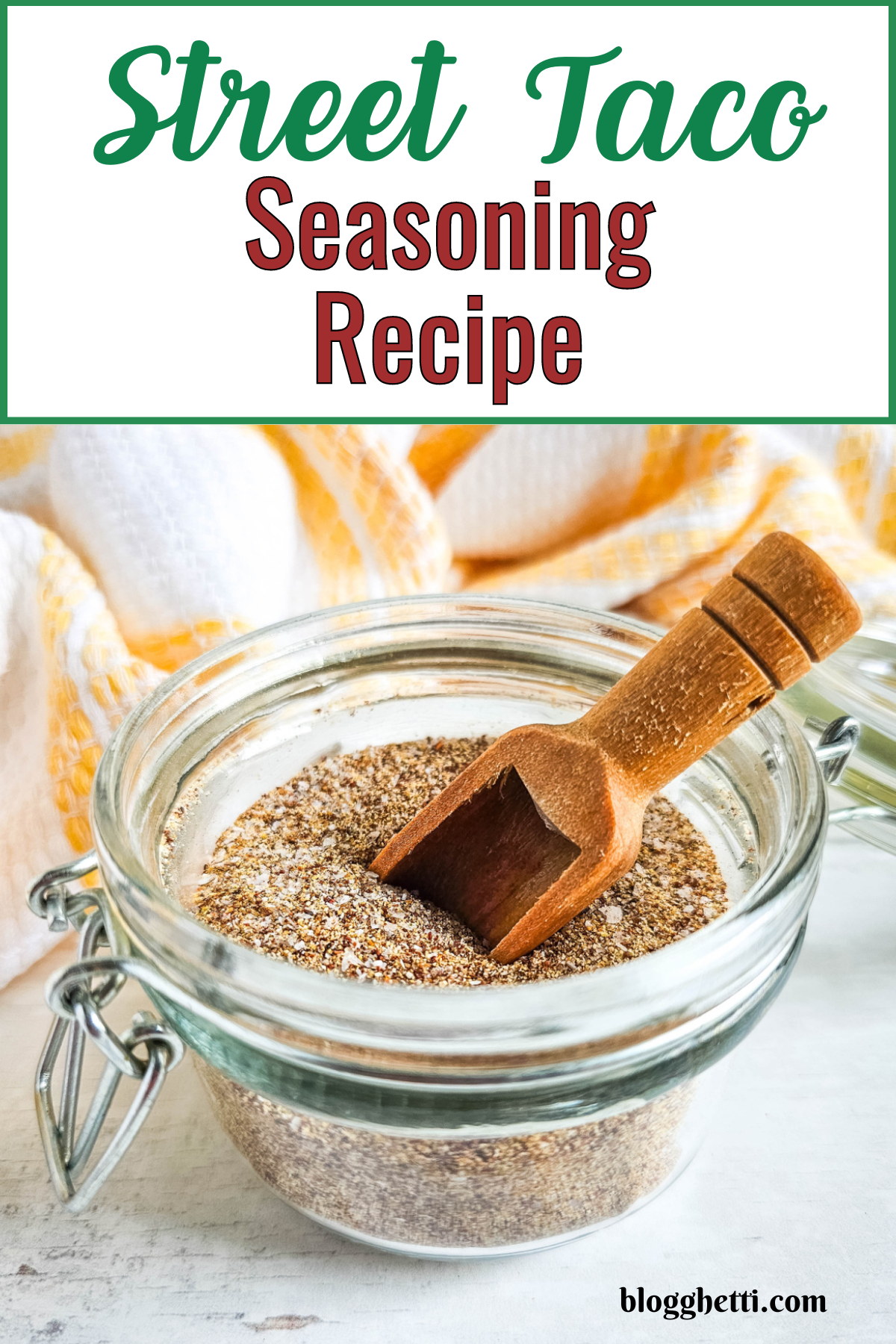 Street Taco Seasoning Recipe