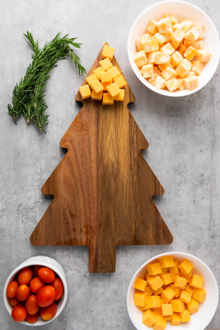 Christmas Tree Cheese Board