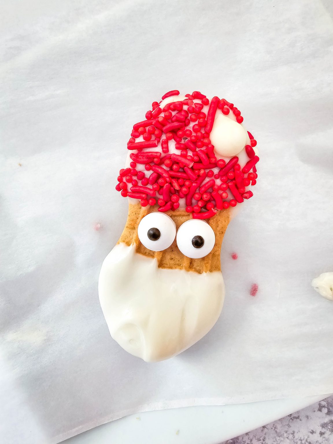 Santa Nutter Butter Cookies