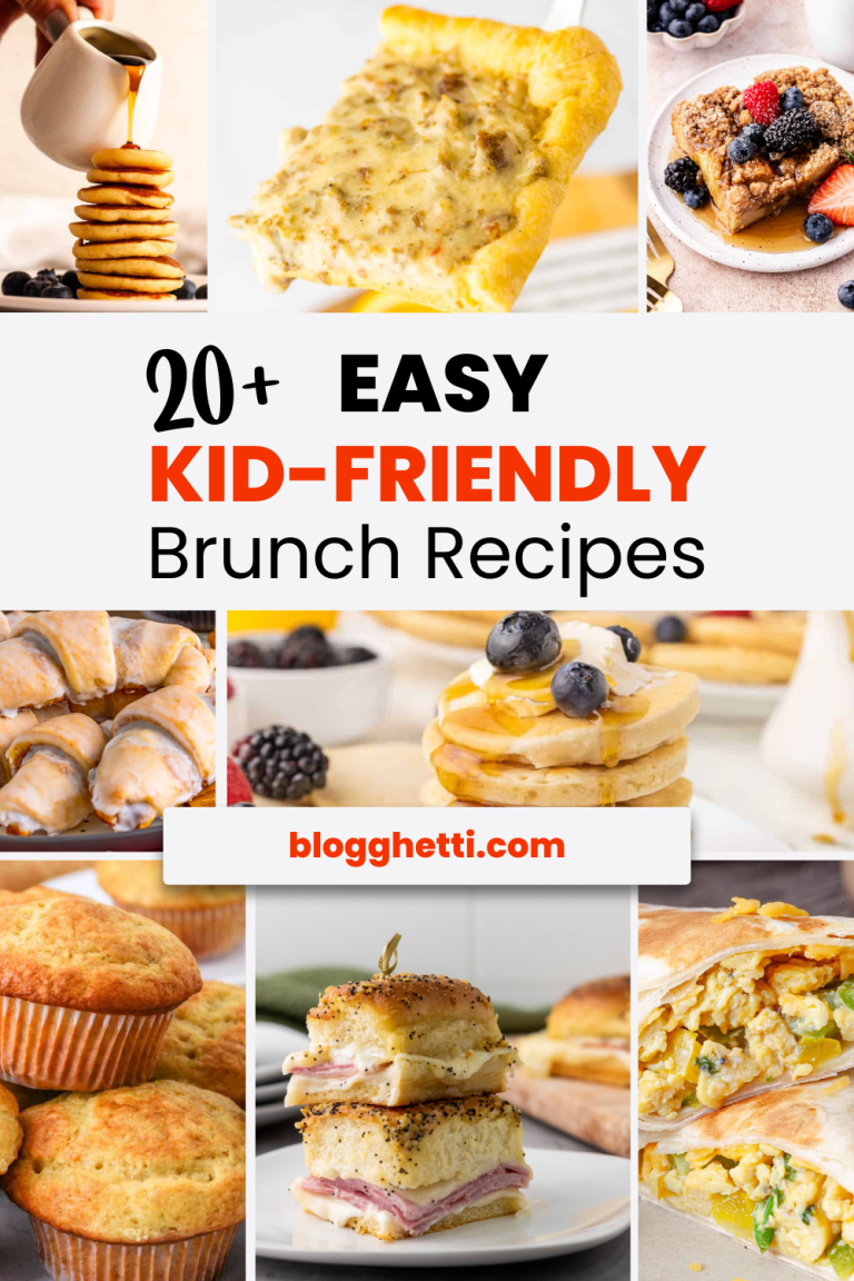 20+ Easy Kid-Friendly Brunch Ideas