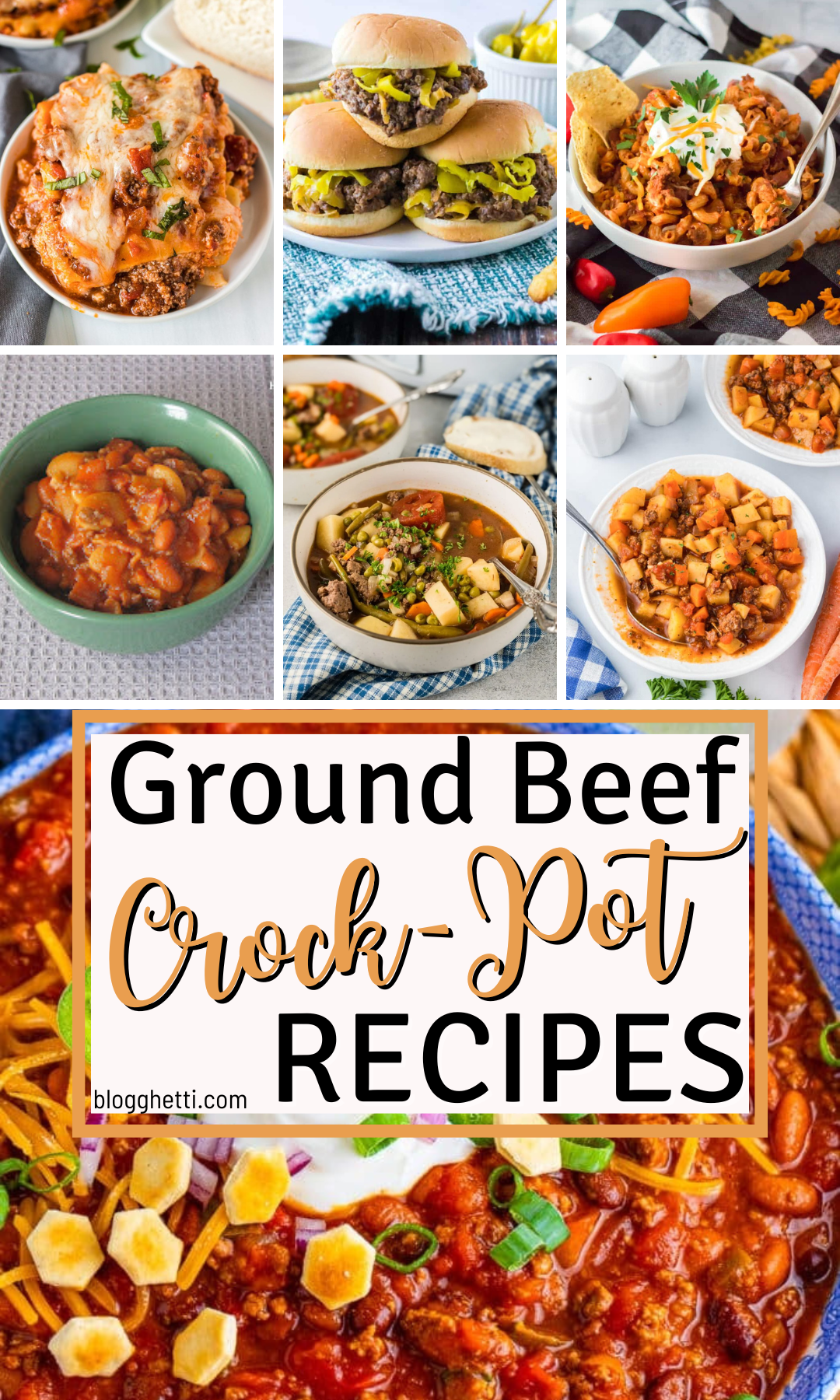 Ground Beef Crock-Pot Recipes