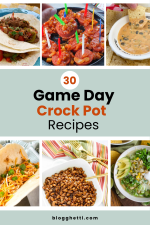 Game Day Crock Pot Recipes