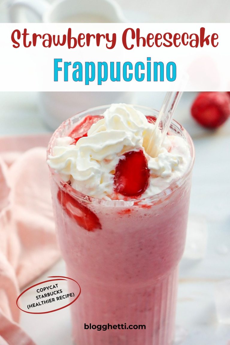 Strawberry Cheesecake Frappuccino