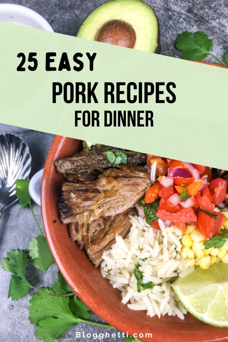 Easy Pork Recipes